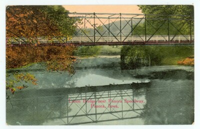 Panora, Iowa, Lenon Bridge near Panora Speedway (Pmisc IA 9 | eBay