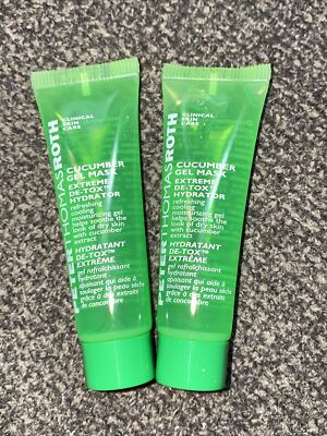 Peter Thomas Roth Cucumber Gel Mask | 0.47 oz / 14 mL Travel Size X 2 ...