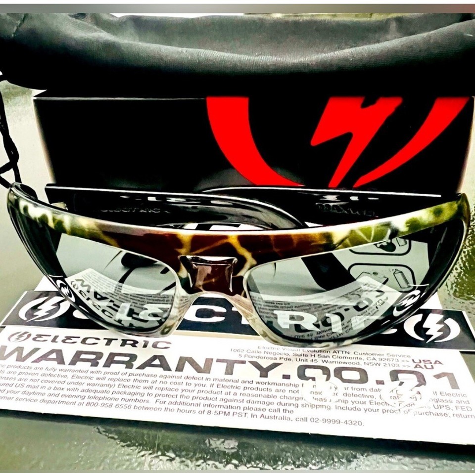 ELECTRIC MAXWELL HUNTER CAMO-GREY LENSES VTG 2005 NWT | eBay