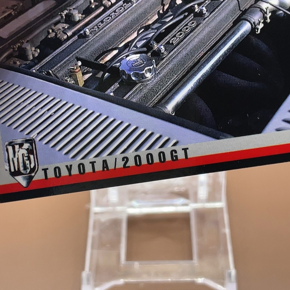 Toyota 2000GT No.124 Motor Car Card Tsukuda Original Made in Japan ...