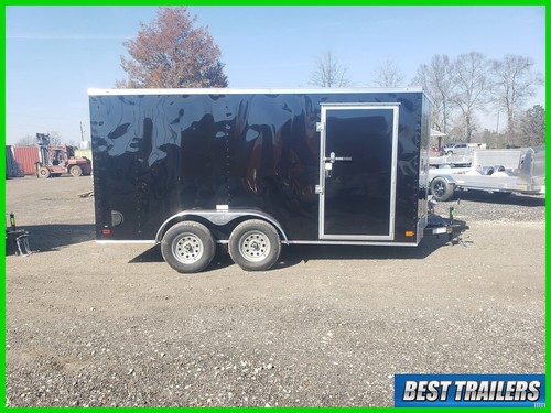 2025 economy 7 x 16 enclosed hauler New cargo trailer basic 7x16+2 | eBay