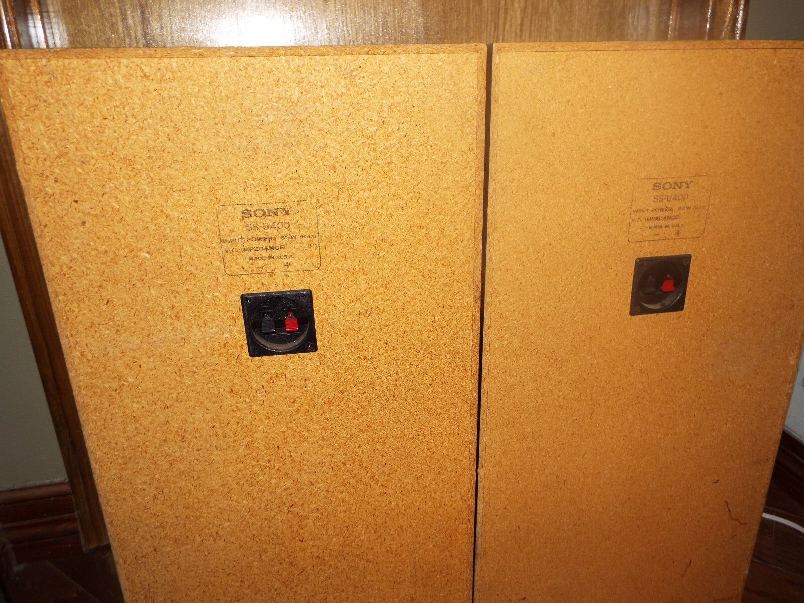 Sony SS-U400 Speakers | Pair of | Stereo | Home Audio