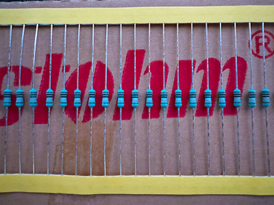 50PCS M-207 100K 1% Firstohm Metal Film Axial Resistor 100KOhm 3/5W 0 ...