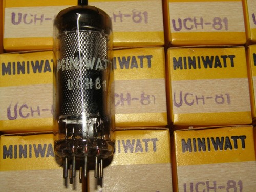 lot 25 pcs UCH 81 = 19AJ8 19D8 = X119 TRUE NOS PHILIPS HOLANDE Miniwatt ...