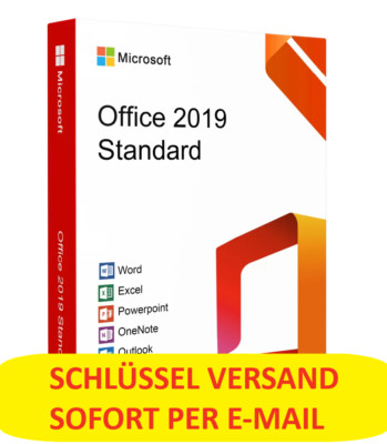 Microsoft Office 2019 Standard MS - SOFORT - E-Mail Versand Key | eBay