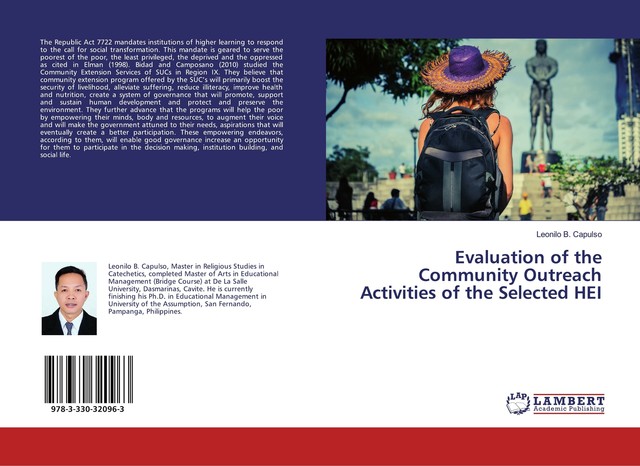 Evaluation of The Community Outreach Activities of The Selected Hei von ...