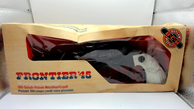 🔥🔥 BCM FRONTIER '45 COLT Outlaw cap gun 10” toy vintage cap gun England ...