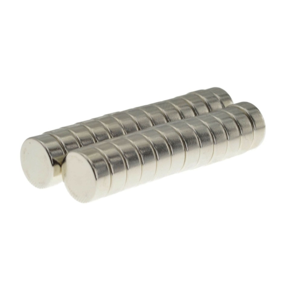 Very Strong Magnets 6mm 10mm 12mm 15mm Round Various Depths 1mm 2mm 3mm ...
