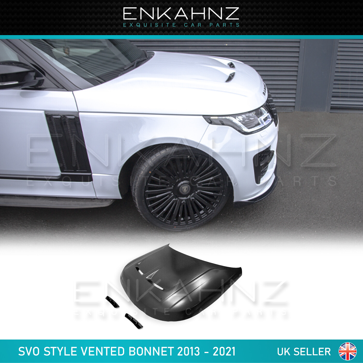 VENTED BONNET FOR RANGE ROVER VOGUE FACELIFT L405 2013-2021 SVR SVO ...