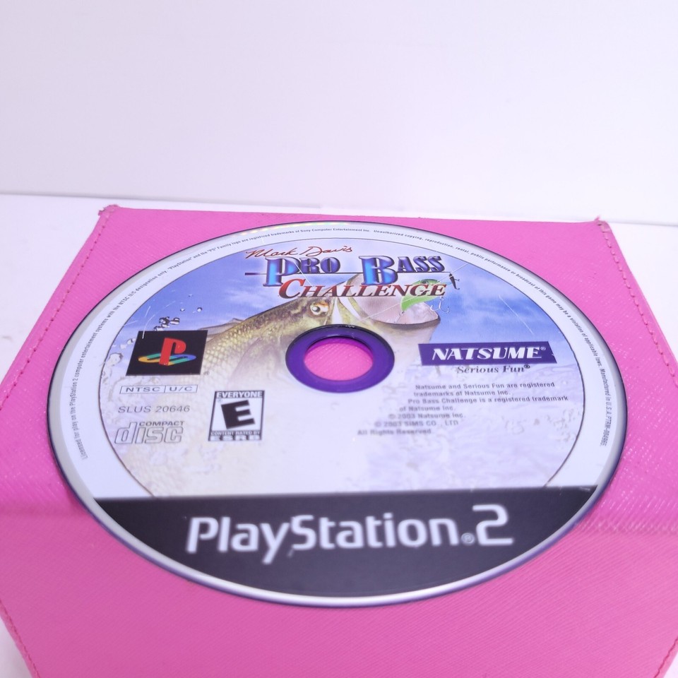Mark Davis Pro Bass Challenge (Sony PlayStation 2, 2003) Disc Only ...