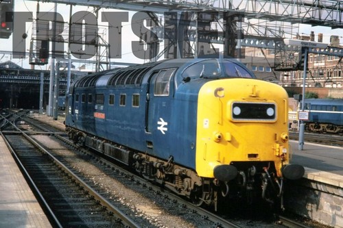 35mm Slide BR British Rail Diesel Loco Class 55 55022 Kings Cross 1981 ...