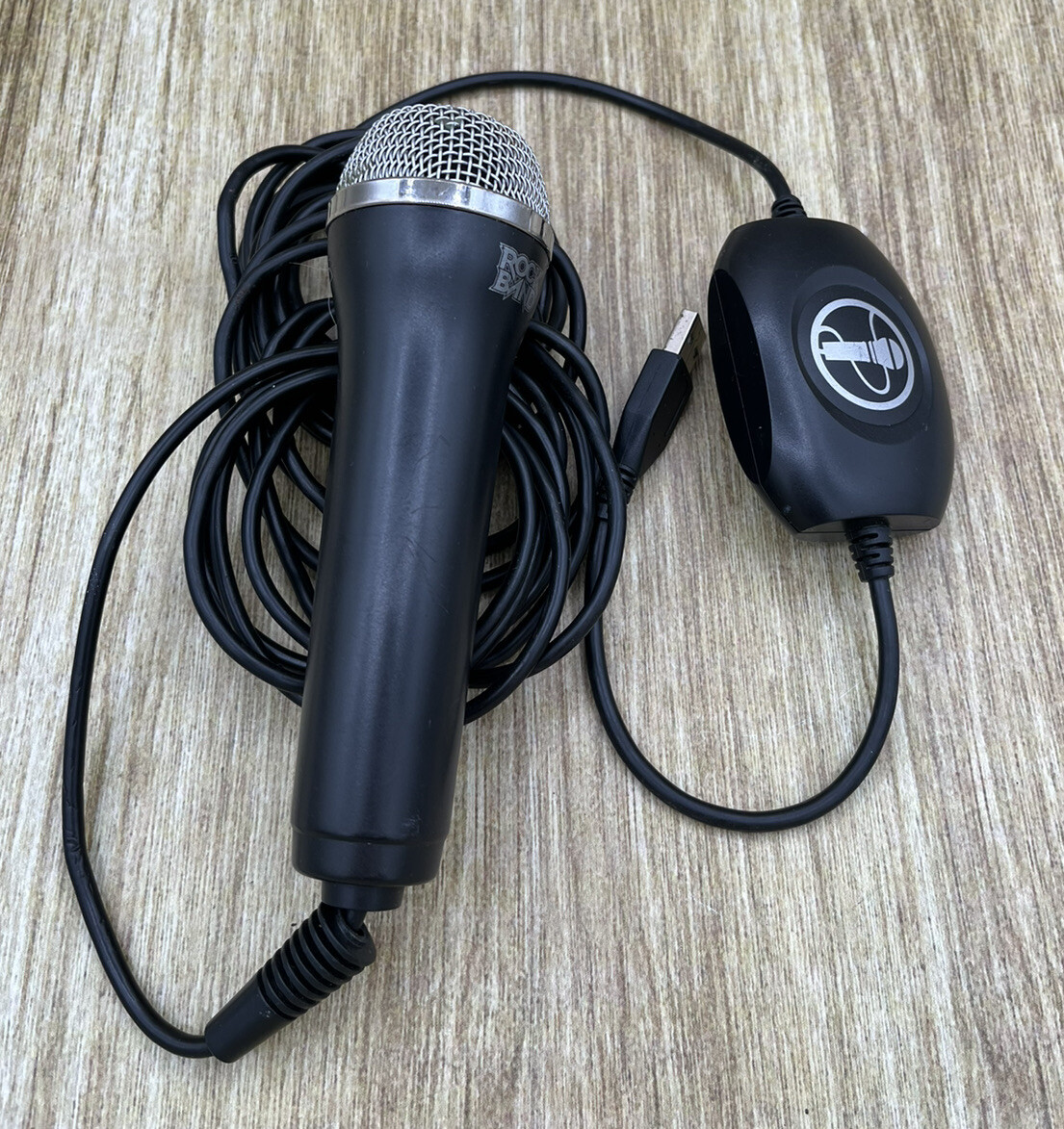 ROCK BAND MICROPHONE E-UR20, USB Plug, PLAYSTATION 2 3 PS2 PS3, Wii ...