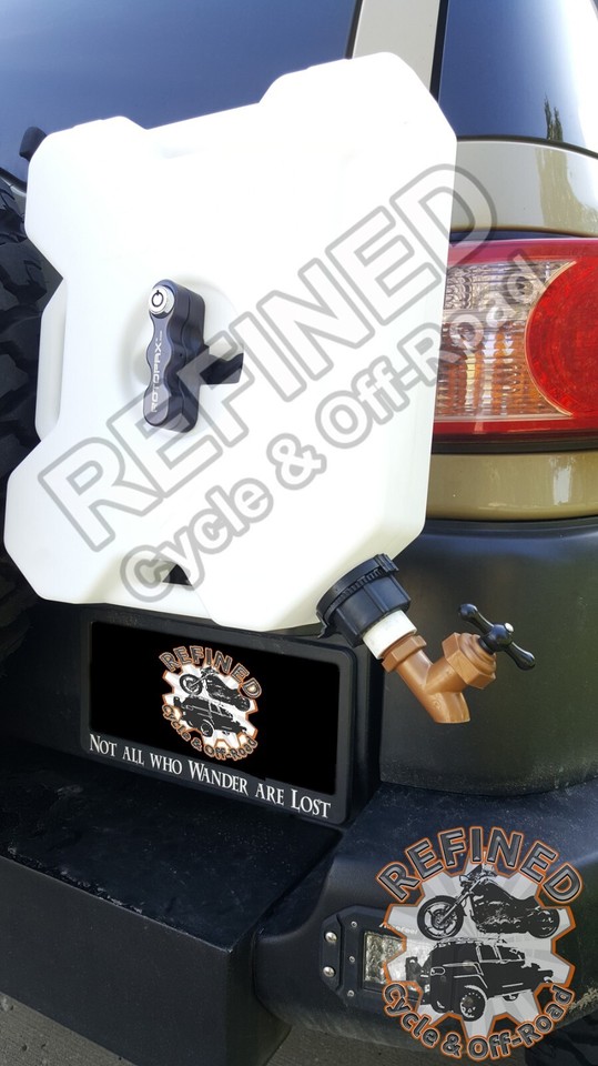 Toyota FJ Cruiser Single 2 OR 3 Gallon RotoPax Water or Fuel Can Mount ...