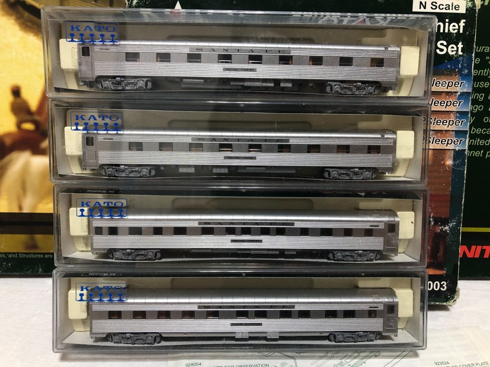 N Kato JD 106-078/6003/176-189/194 SF F3AB & Super Chief Passenger 12 ...