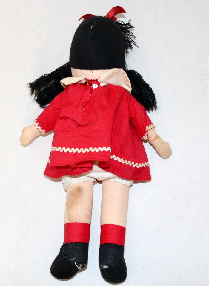 LITTLE LULU vintage 1940s Georgene Novelties doll | eBay