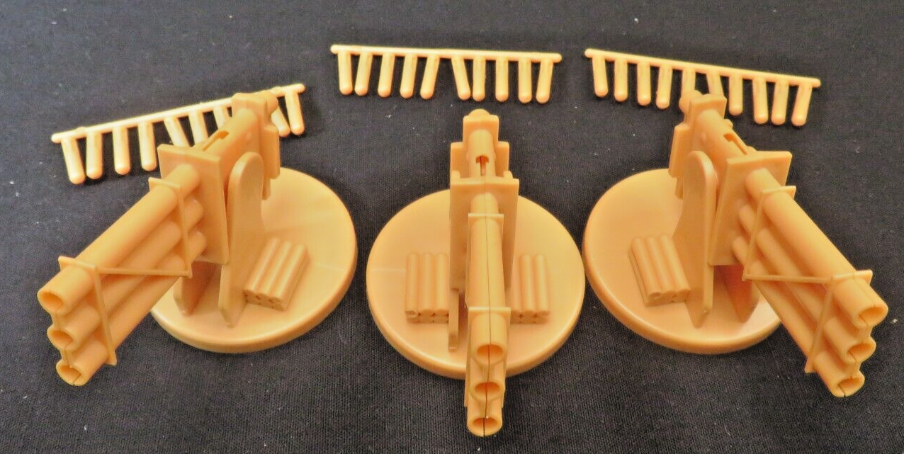 MARX Reissue Tom Corbett Space Gun/AA Gun w/ shells X 3, for Toy ...