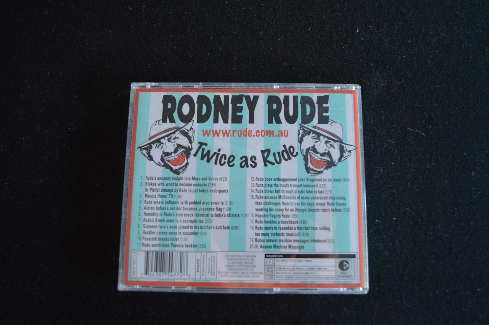 RODNEY RUDE TWICE AS RUDE RARE AUSTRALIAN CD! | eBay
