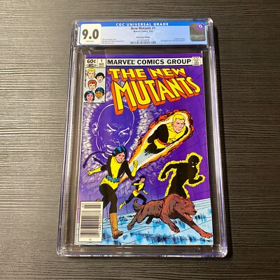 1983 Marvel **THE NEW MUTANTS #1** Graded CGC 9.0 Slab | eBay