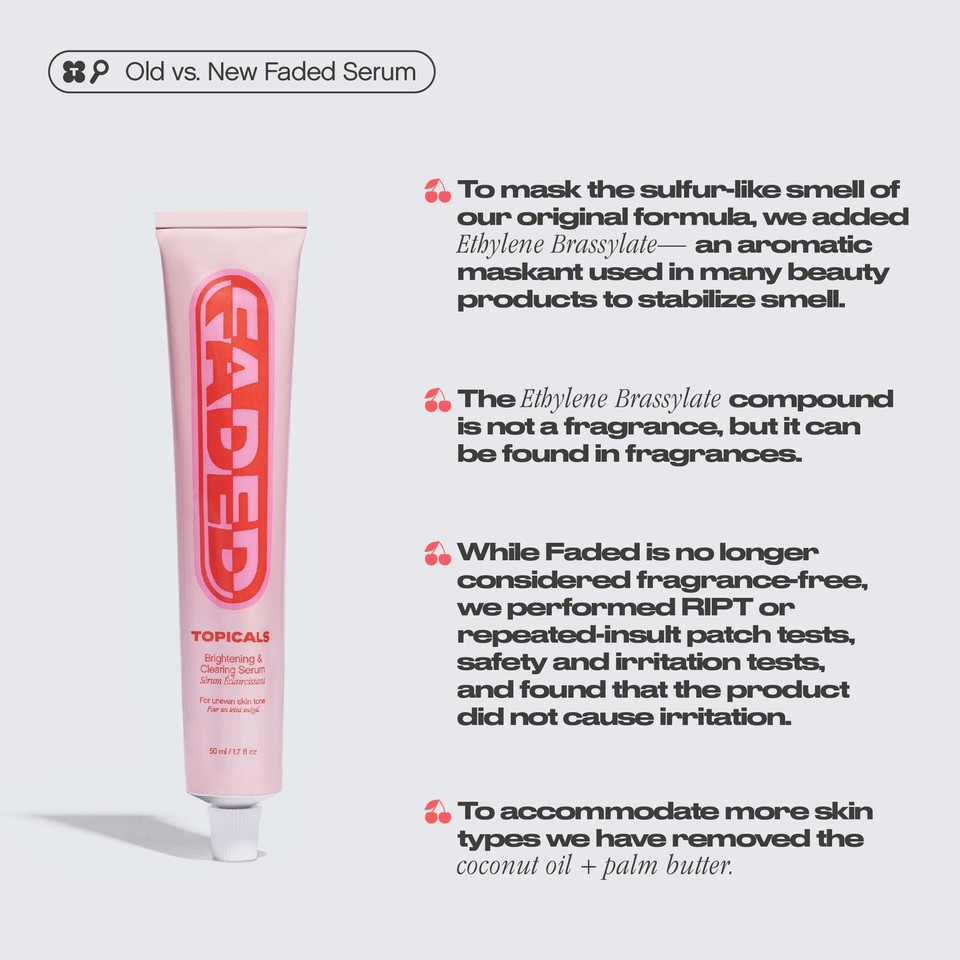 NEW Topicals Faded Serum For Dark Spots & Discoloration (Sold Out ...