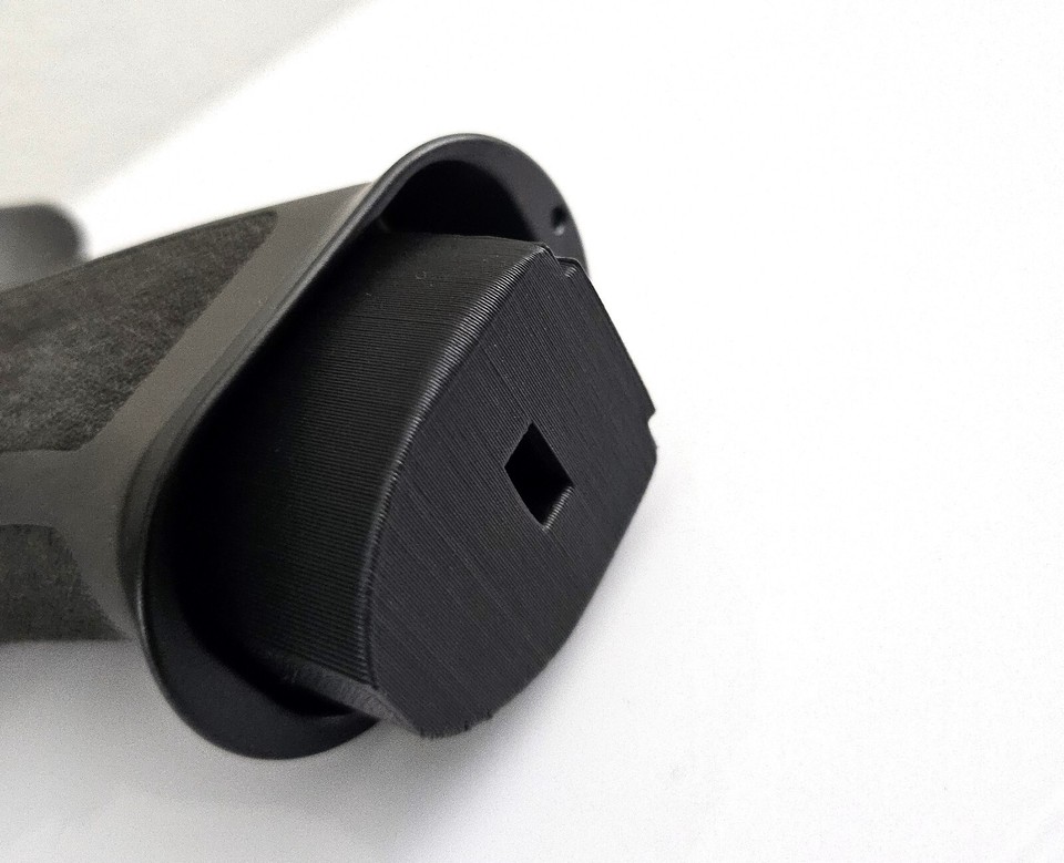 Sig Sauer P320 +0 Extended Base Plate CW Horseshoe Style Magwell ...