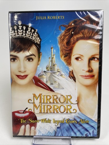 Mirror Mirror (DVD, 2012) Julia Roberts, Lily Collins BRAND NEW SEALED ...