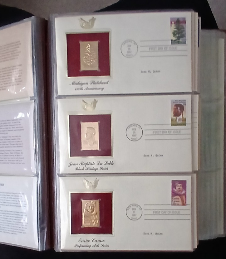 Golden Replicas Of United States stamps 22k - 19 Stamps | eBay