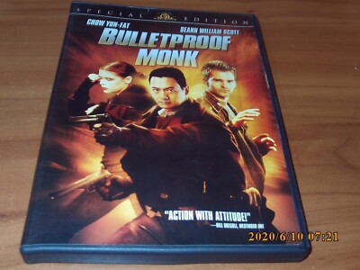 Bulletproof Monk (DVD, Widescreen 2009) Chow Yun-Fat 27616888396| eBay