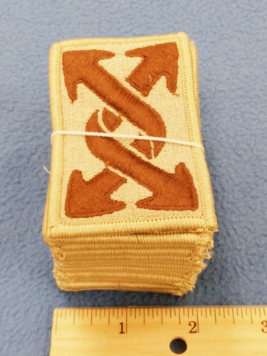 BUNDLE OF 20 - US ARMY 143rd TRANSPORTATION BRIGADE DESERT PATCHES ...