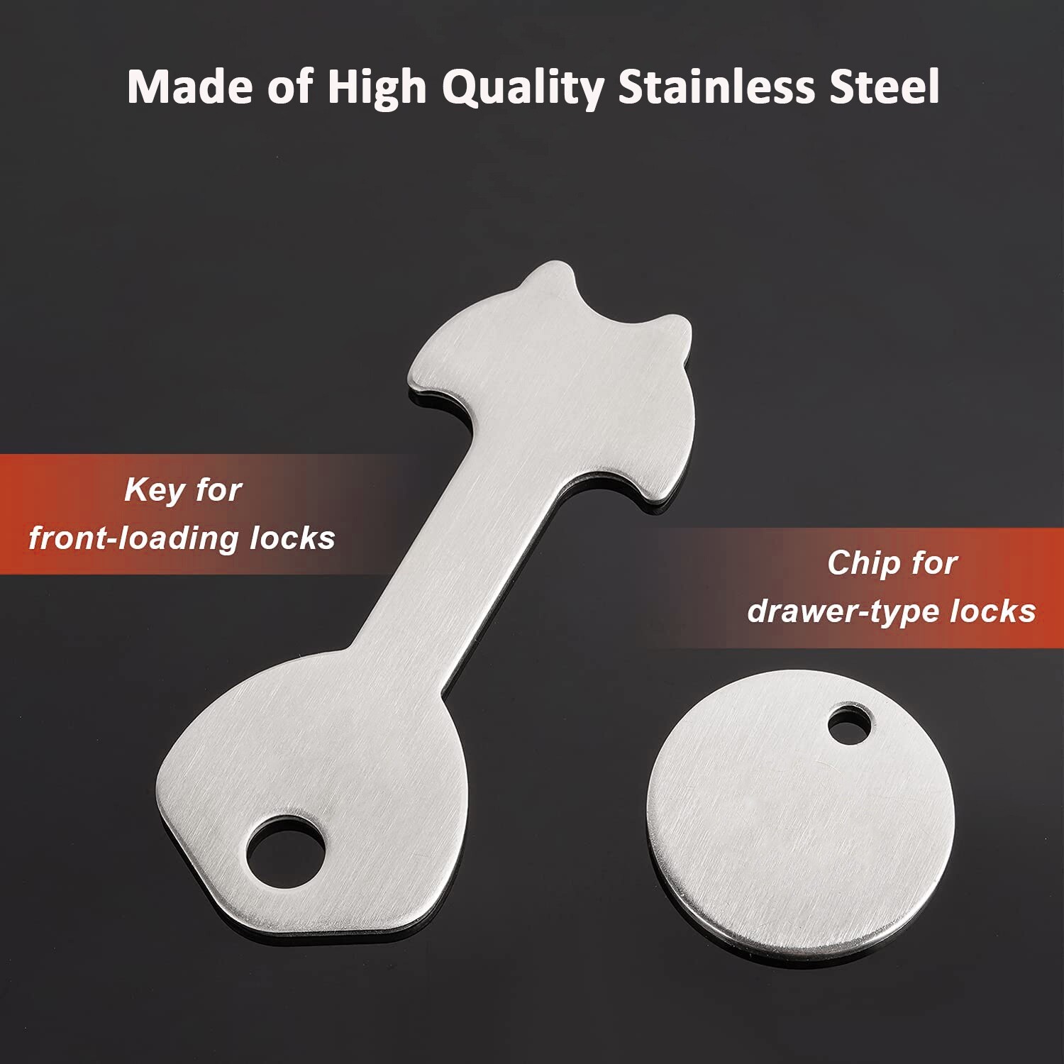 Trolley Coin Keyring Removable Supermarket £1 Pound Shopping Cart Token ...