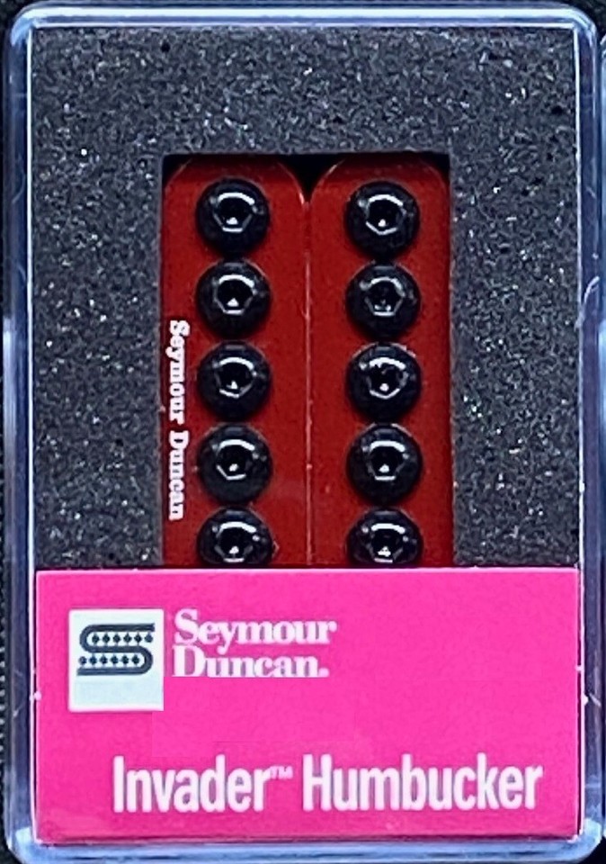 Seymour Duncan SH-8B Invader 6 String Bridge Humbucker - RED | eBay