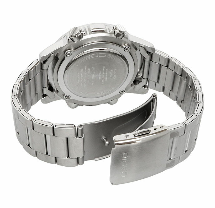 CASIO AMW-880D-3AV Watch Cheap Casio Chipkashi World Time Ana-Digi New ...