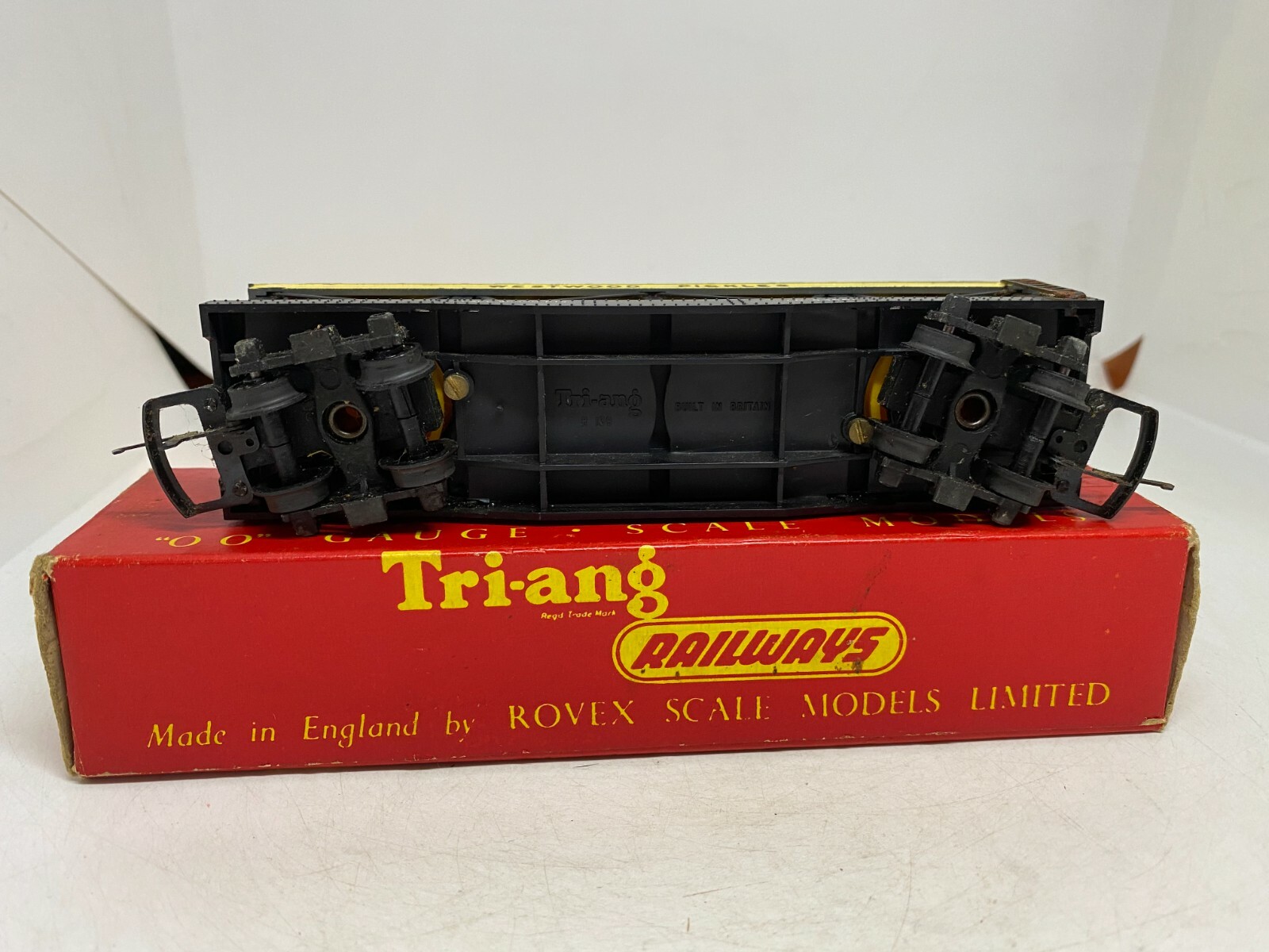 Triang OO Gauge Railways R139 Pickle Car Yellow Containers - RARE Boxed ...