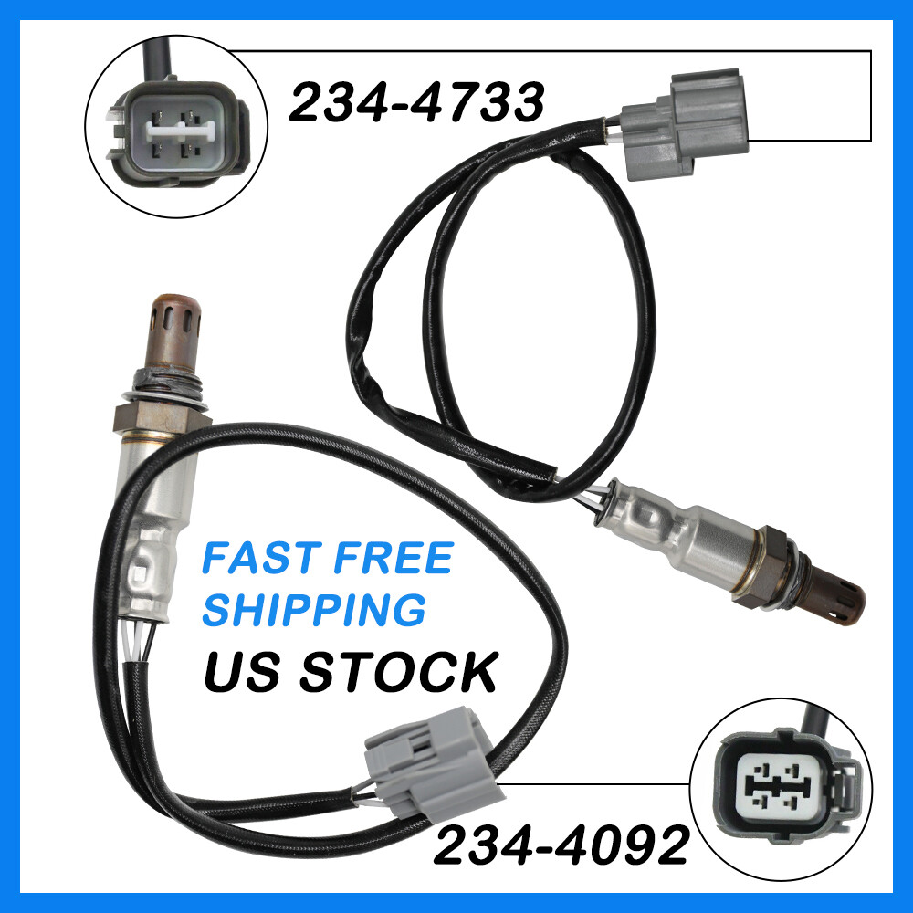 2PCS Oxygen O2 Sensor UP & Downstream For 1999-2004 Honda Odyssey 3.5L ...