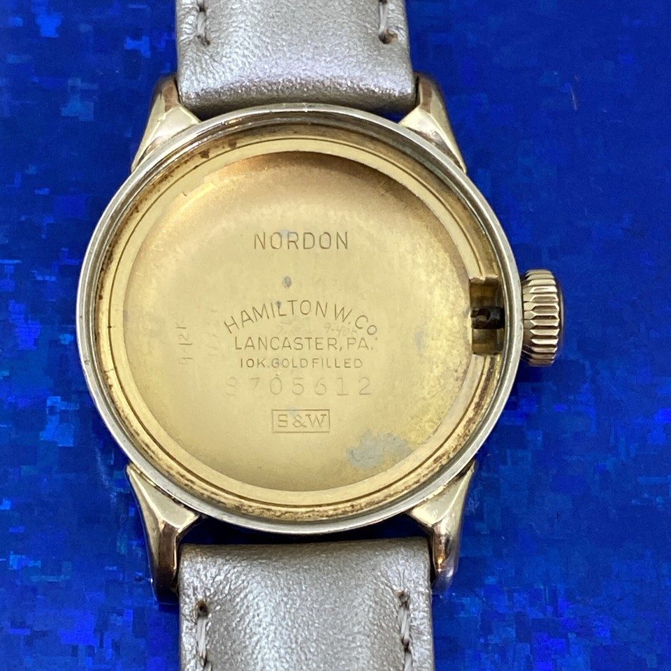 Exquisite Vintage 1949 Man’s HAMILTON NORDON Stunning Dial Serviced & WARRANTY | eBay