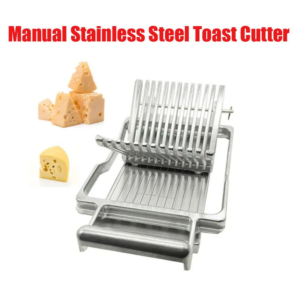 Commercial Home Bread Slicer Cheese Cutting Machine Stainless Steel ...