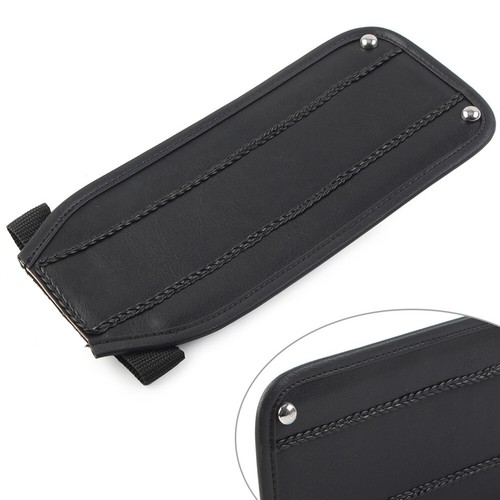 Black PU Leather Gas Tank Panel Bib For Harley Electra Glide FLH ...