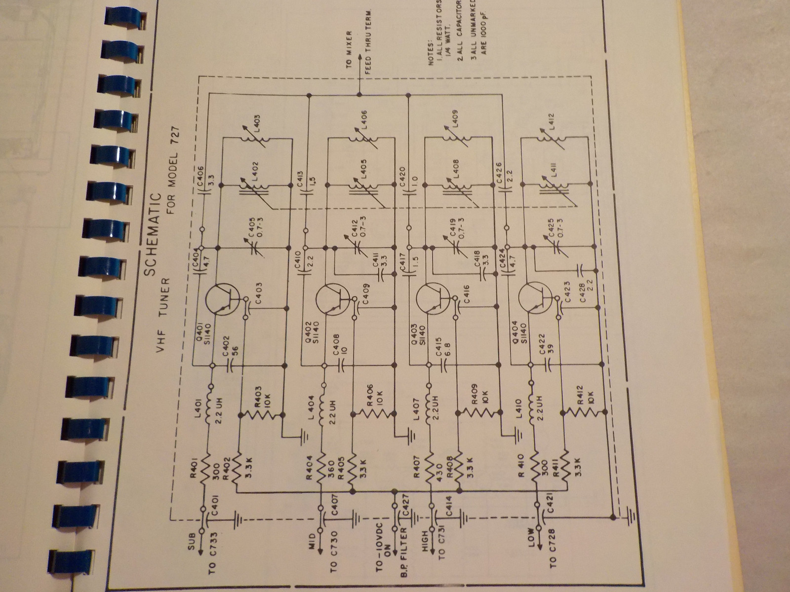 TEXSCAN 727 FIELD STRENGTH METER INSTRUCTION MANUAL | eBay
