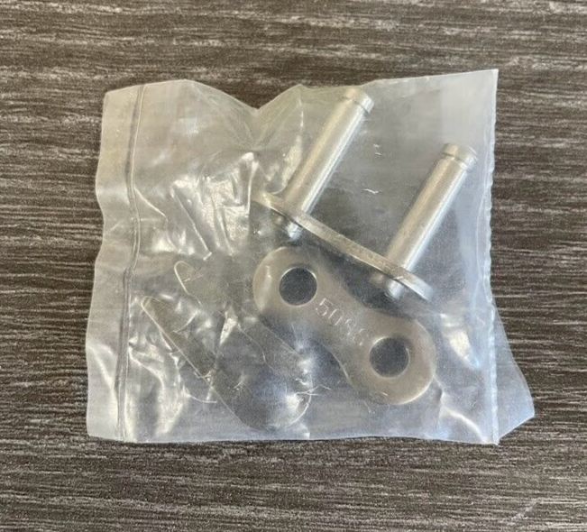 50SS C/L STAINLESS STEEL CONNECTING LINK SPRING CLIP 5/8 in PITCH LOT ...