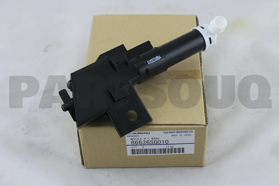 86636SG010 Genuine Subaru NOZZLE H L WASHERRH 86636-SG010 | eBay