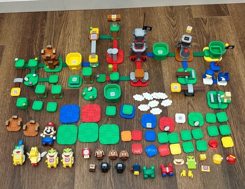 Lego Mario Lot, Scanner Codes, Bowser Jr., Goomba, Koopa, Bob-omb, Lots ...