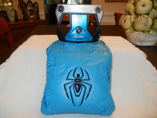 TAYLORMADE SPIDER ZT PUTTER - SWEEPER - 46" w / HC | eBay