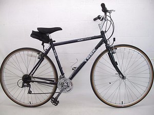 Used Trek Multitrack 720 48cm Hybrid Green/Blue Chromoly Steel CLEAN | eBay