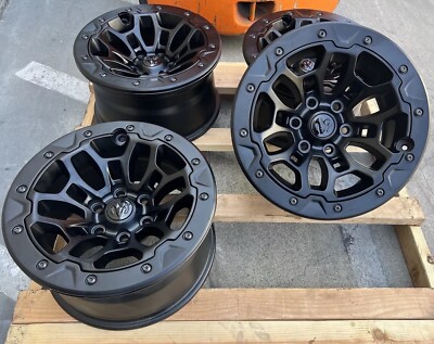 18" Ram TRX Final Edition Havoc Lunar Beadlock Bead Lock Wheels Rims ...