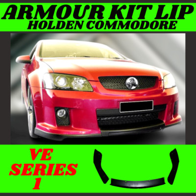 Armour Kit Lip FOR VE SERIES 1 HOLDEN COMMODORE (3 Pieces) SV6 Wagon ...