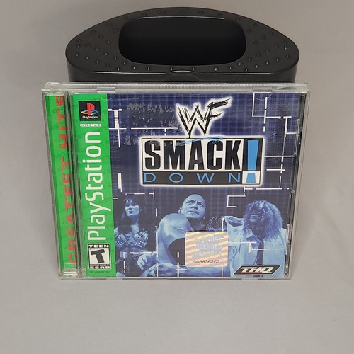 WWF Smackdown! PS1 PlayStation 1 Greatest Hits - Complete CIB ...