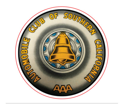 AUTO CLUB DECAL AAA PEEL OFF 4 INCH | eBay