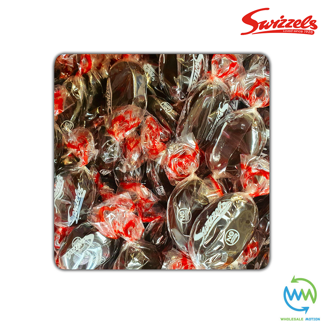Swizzels CRYSTAL LIQUORICE Sweets INDIVIDUAL WRAPPED 7g Retro CANDY ...