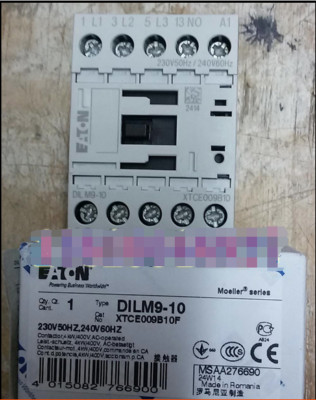 ONE NEW EATON MOELLER Contactor DILM9-10(230V50Hz,240V60Hz) Free ...
