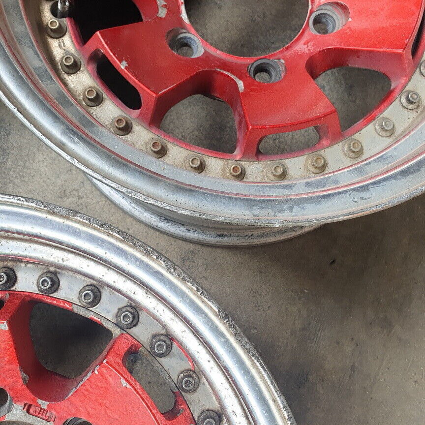 JDM 15" Work Crag 6 spoke wheels 139.7X6 land cruiser 4runner 4x4 bj40 ...