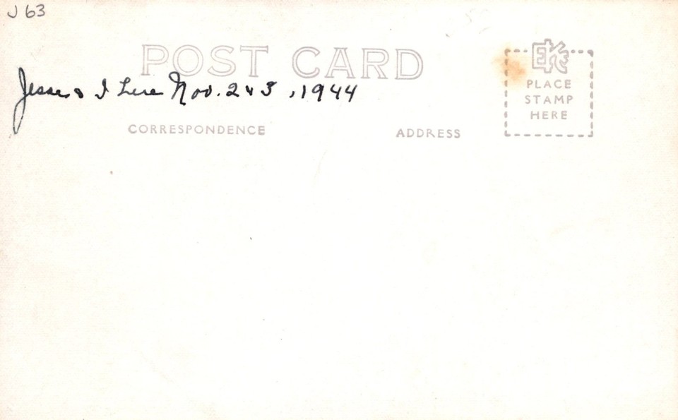 Centerville IA East Side Square Classic Cars 1944 - RPPC Photo Postcard ...